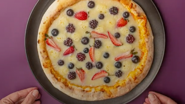 Receita | Pizza doce - Rochedo